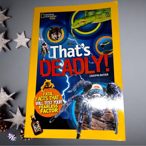 National Geographic | Other | National Geographic Kids Book Thats Deadly Fearless Facts For Kids ...